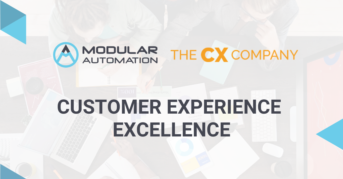 We're partnering with The CX Company | Modular Automation